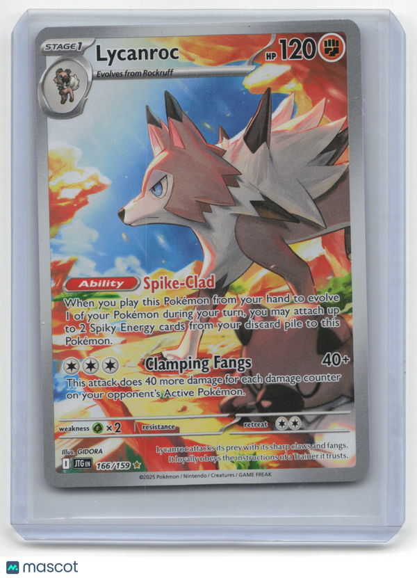 2025 Pokemon TCG Lycanroc Journey Together #166/159 – Papa Joey's Collectibles