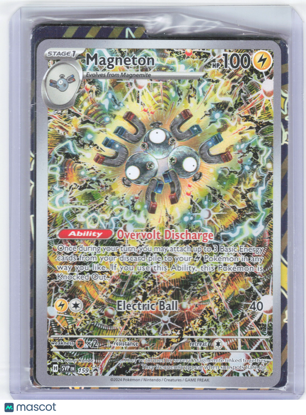 2024 Pokemon—Magneton #159 Scarlet & Violet Promos—Foil [Sealed w ...
