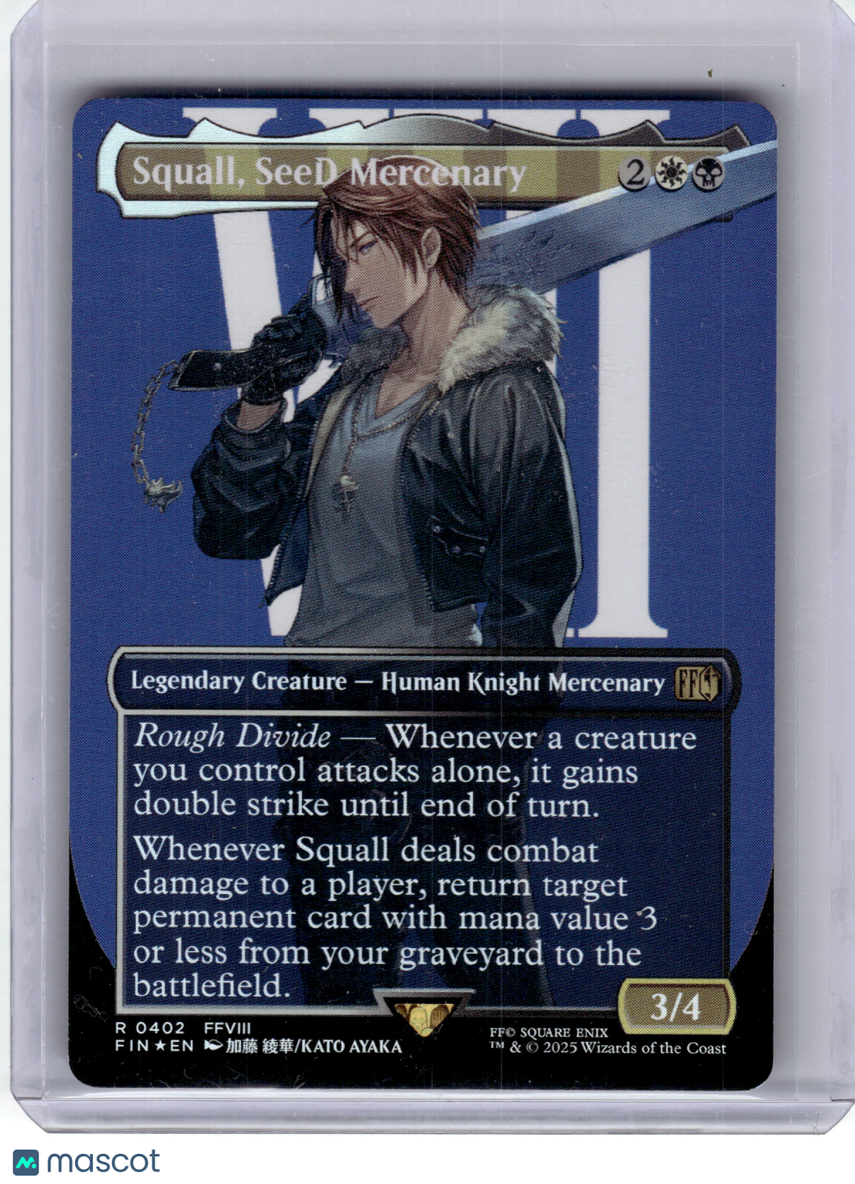2023 Magic: TG Squall, SeeD Mercenary Final Fantasy Non-Foil #402 ...