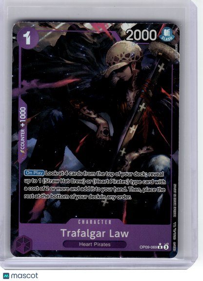 2024 One Piece—trafalgar Law Op09 069 Emperors In The New World— Foil