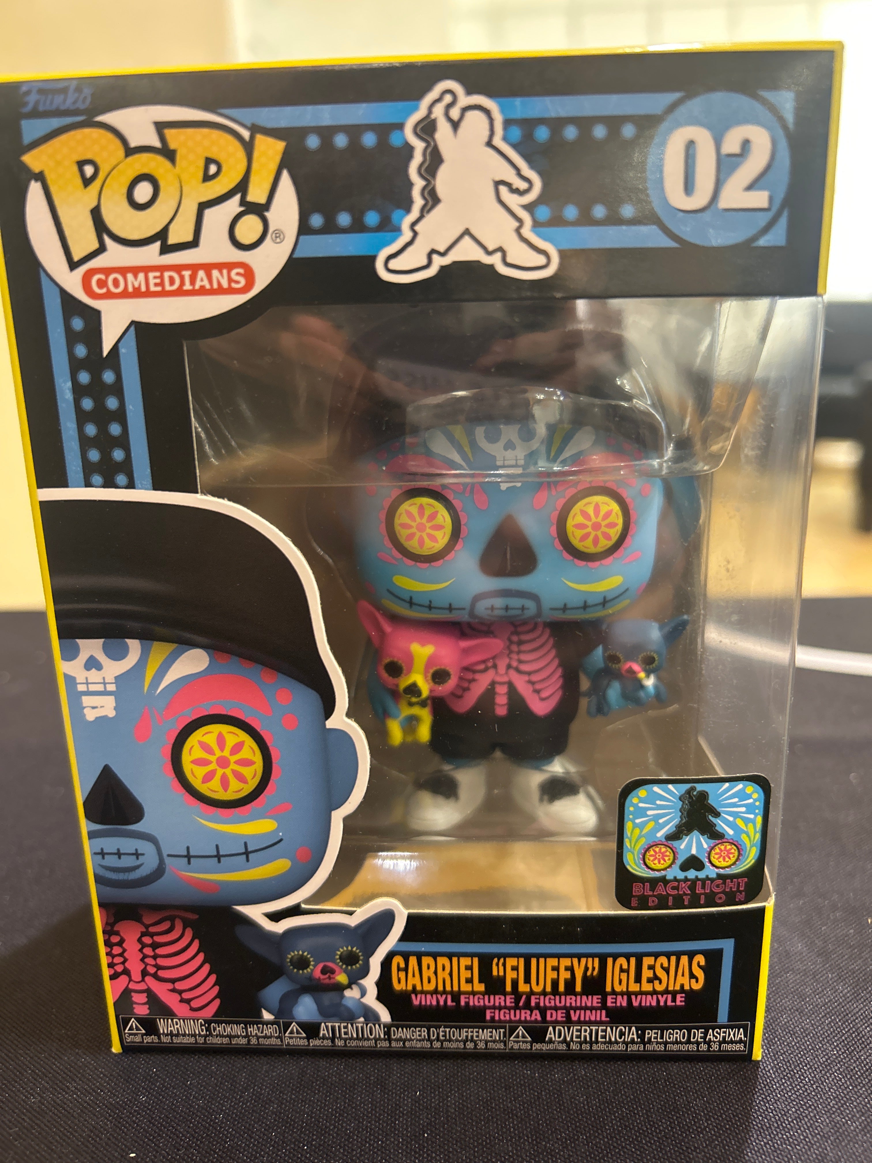 POP! Comedians 02 Gabriel "FLUFFY" Iglesias Back Light Edition – Papa ...