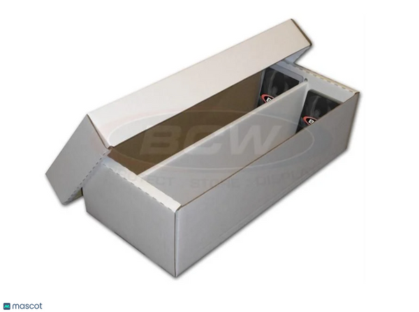 2022 BCW Storage Shoe Box 1600 CT 2 Row – Papa Joey's Collectibles