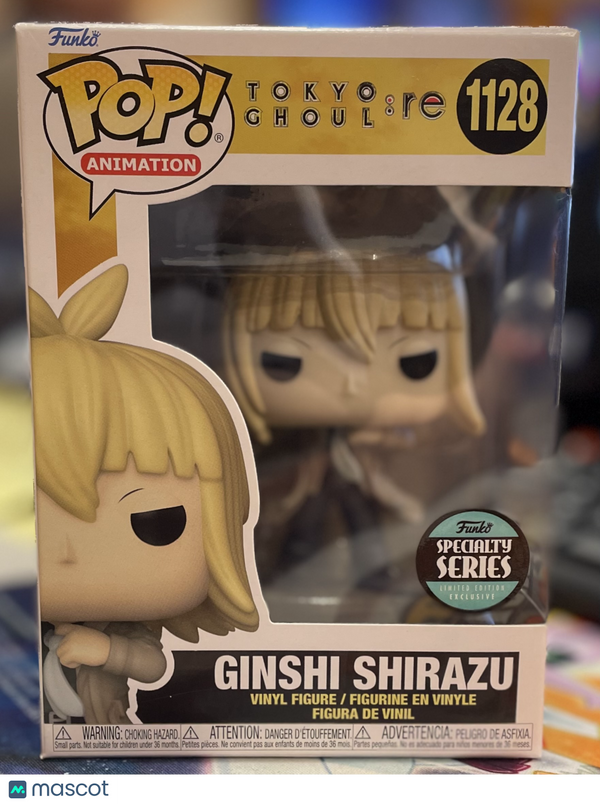 Funko Tokyo Ghoul: re Ginshi Shirazu #1128 Limited Edition Specialty ...