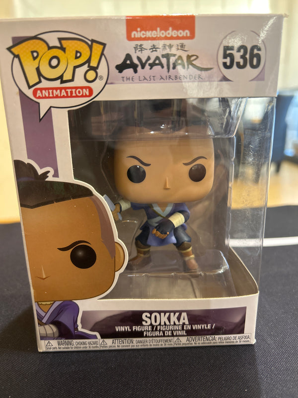 POP! Animation AVATAR 536 SOKKA – Papa Joey's Collectibles