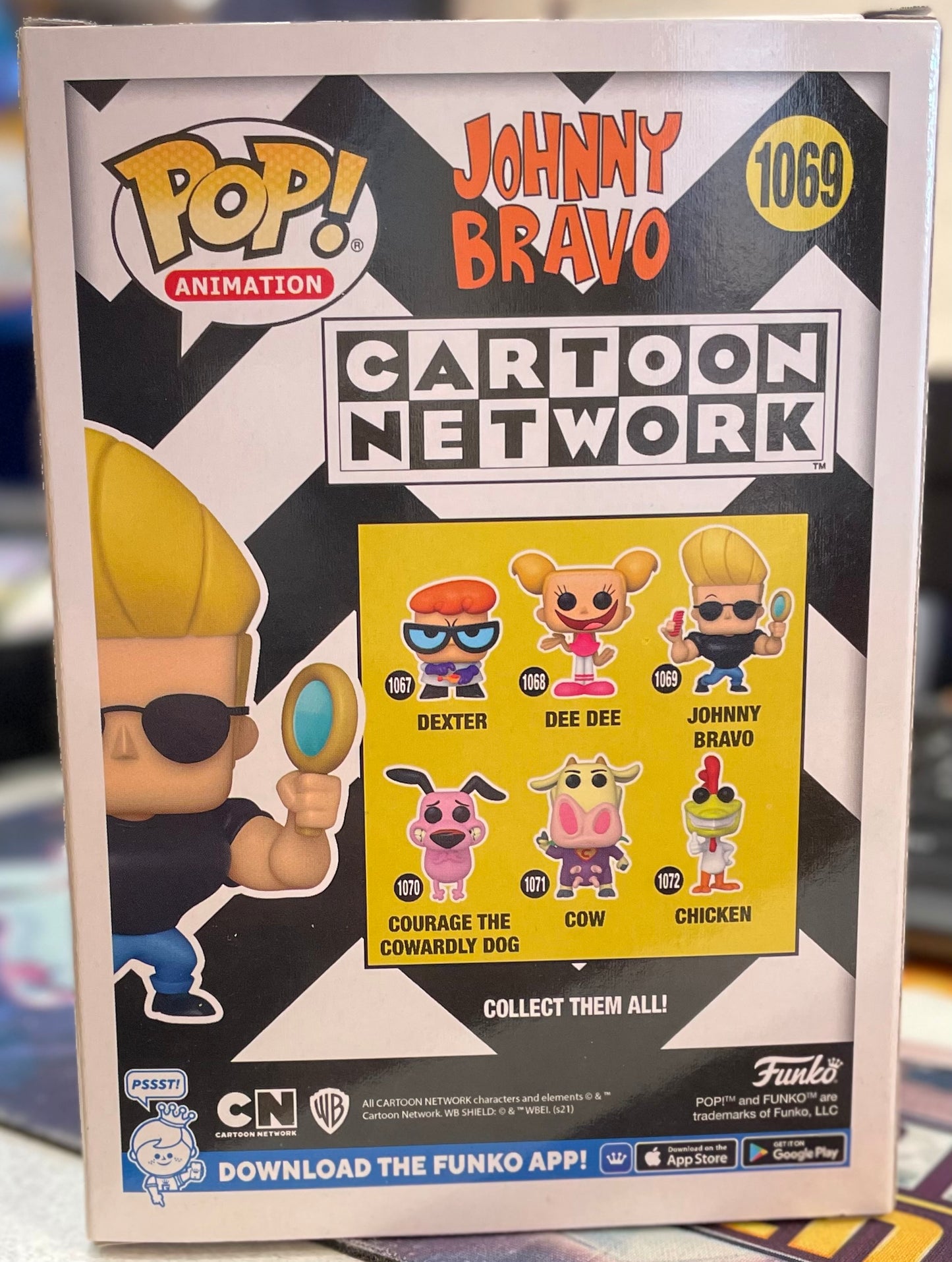 Funko Cartoon Network Johnny Bravo #1069 # Okay – Papa Joey's Collectibles