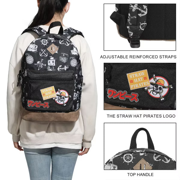 One Piece Live Action Icons 16.5" Black Backpack – Papa Joey's Collectibles