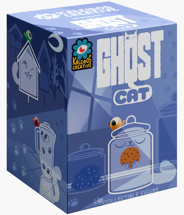 Kaleidos Creative - Ghost Cat - Blind Box – Papa Joey's Collectibles
