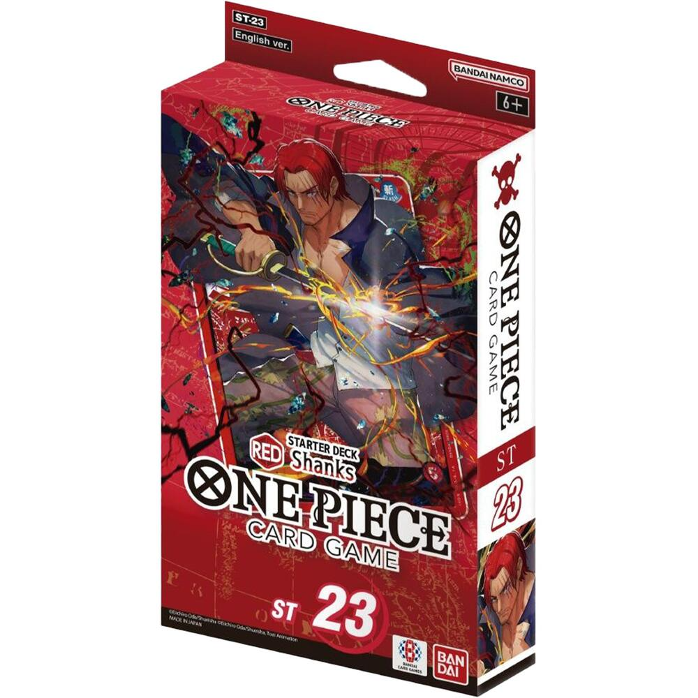 One Piece Card Game: Starter Deck 23—RED Shanks (ST-23) – Papa Joey's ...