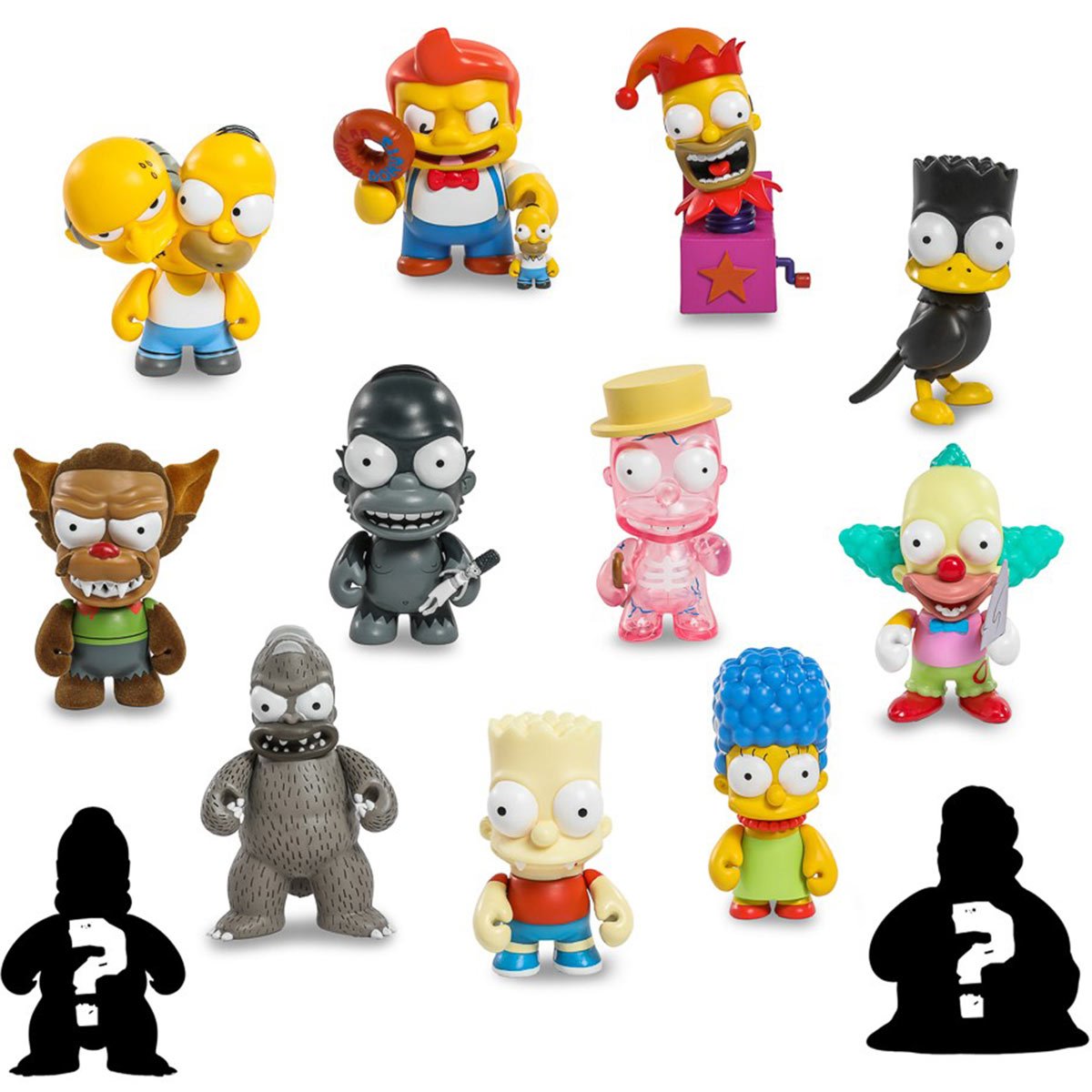 kidrobot - The Simpsons Treehouse of Horror Series 2 3-Inch Vinyl Mini ...